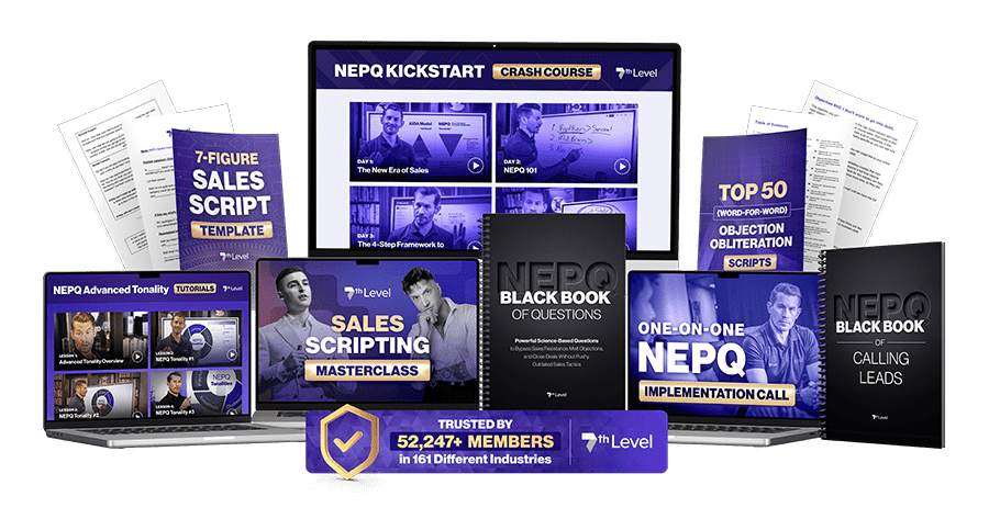 Physical Copies of the NEPQ "Black Book Of Questions"